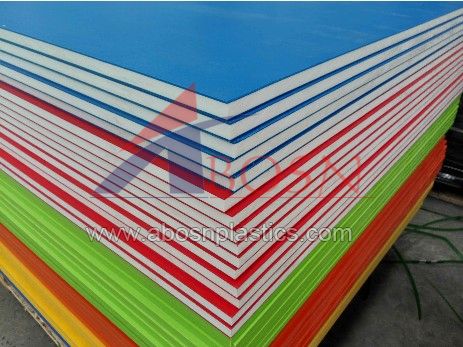 double color HDPE boards/dual color 3 layer HDPE panel/ HDPE double ...