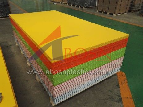 double color HDPE boards/dual color 3 layer HDPE panel/ HDPE double ...