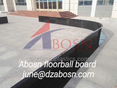 portable Floorball Rinks dasher board barrier Supplier China